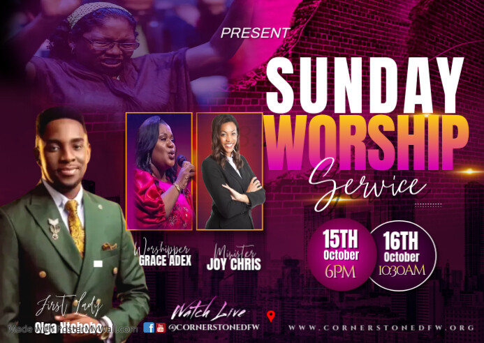 church Template | PosterMyWall