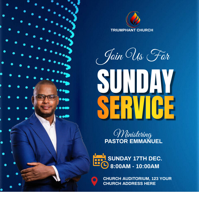 Church Template | PosterMyWall