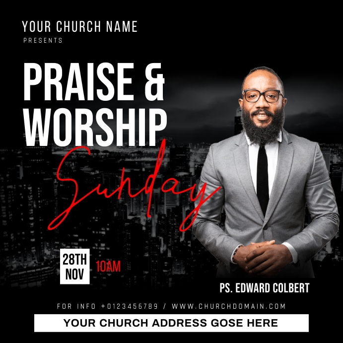 CHURCH Template | PosterMyWall