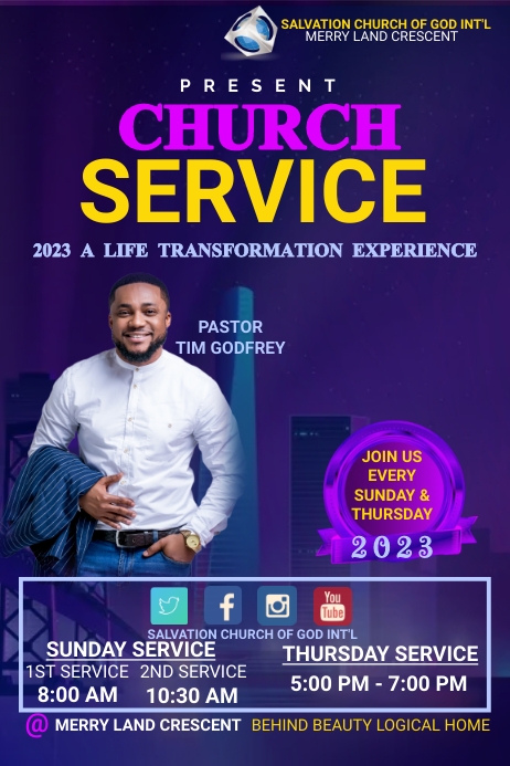 Church Template | PosterMyWall