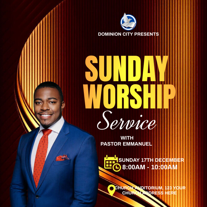 Church Template | PosterMyWall