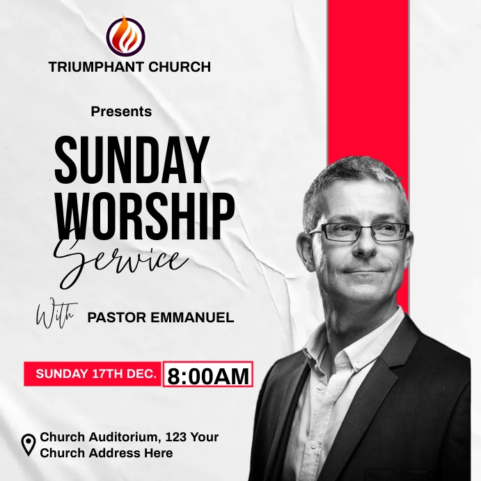 Church Template | PosterMyWall
