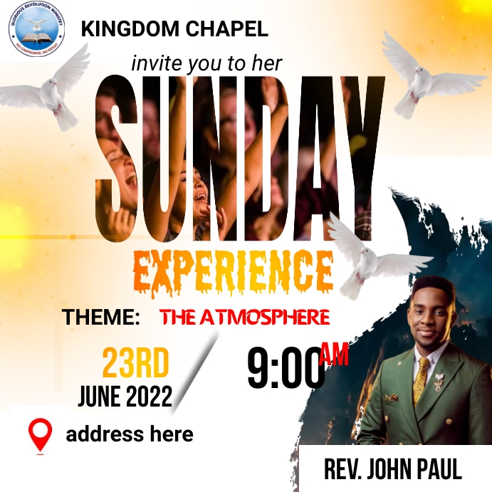 Copy of Church | PosterMyWall