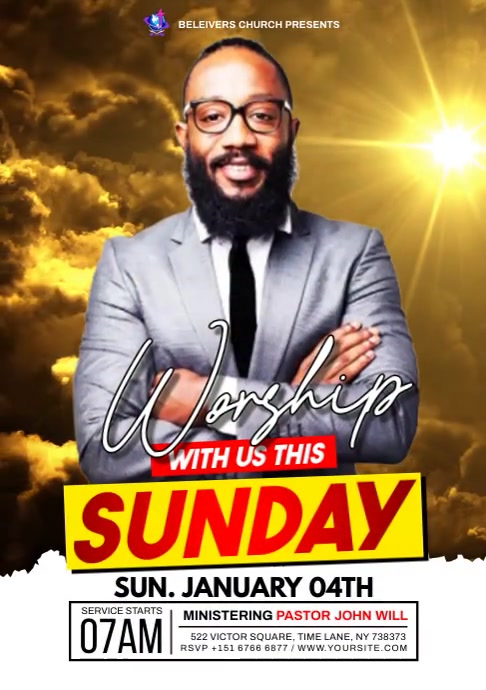 Church Template | PosterMyWall