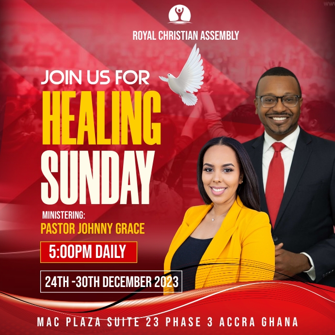 Modèle CHURCH | PosterMyWall