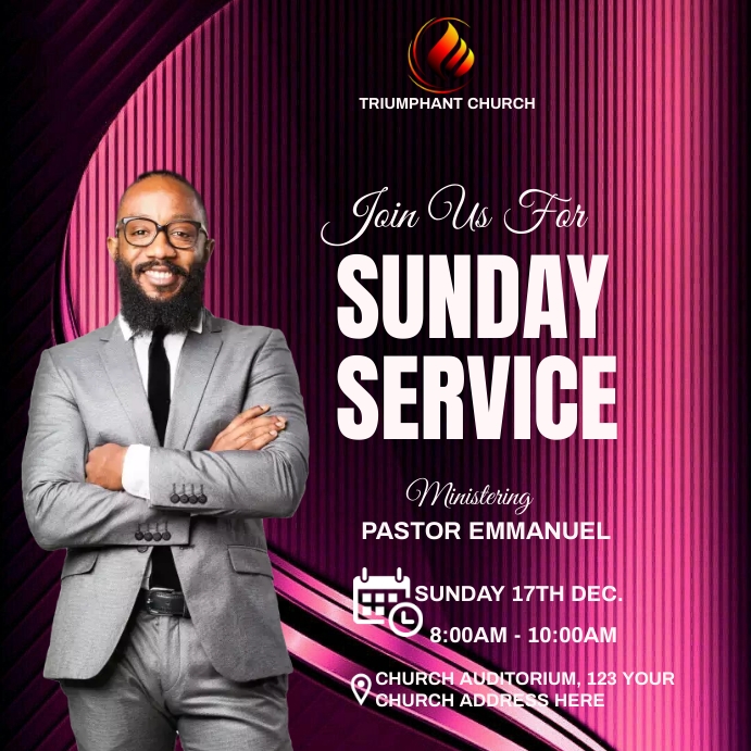 Church Template | PosterMyWall