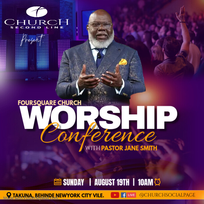 Copy of church | PosterMyWall