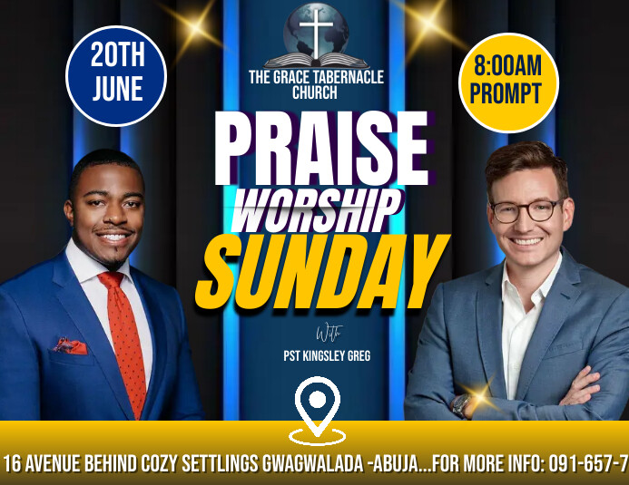 Plantilla de Church design template | PosterMyWall