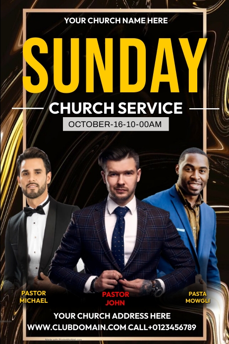 CHURCH Template | PosterMyWall