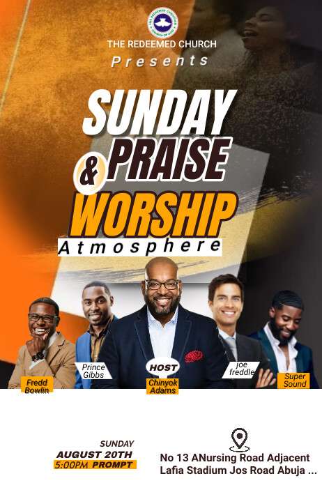 Church design template | PosterMyWall