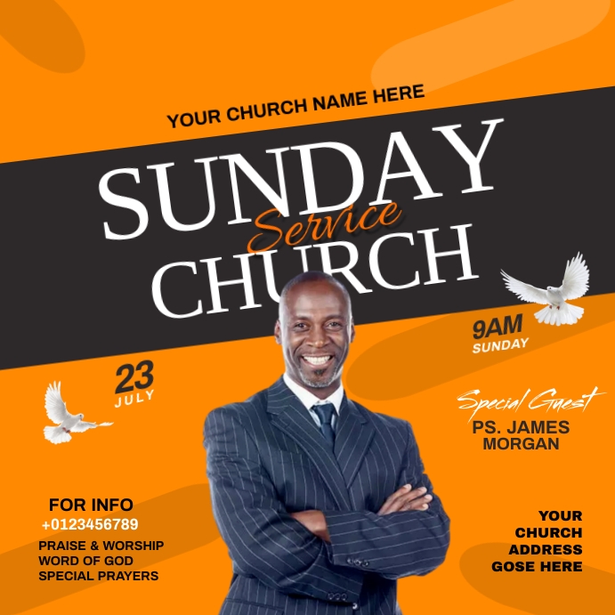 CHURCH Template | PosterMyWall