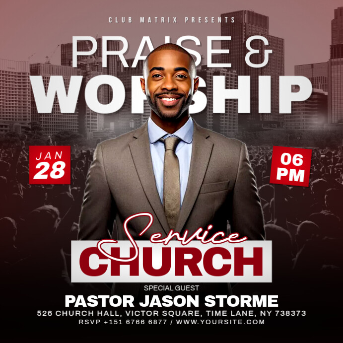 Church Template | PosterMyWall