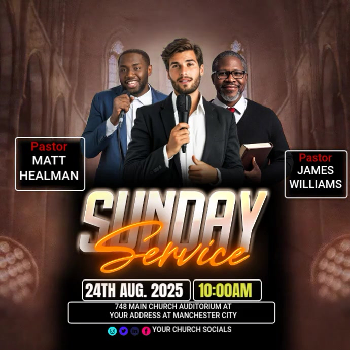 CHURCH Template | PosterMyWall