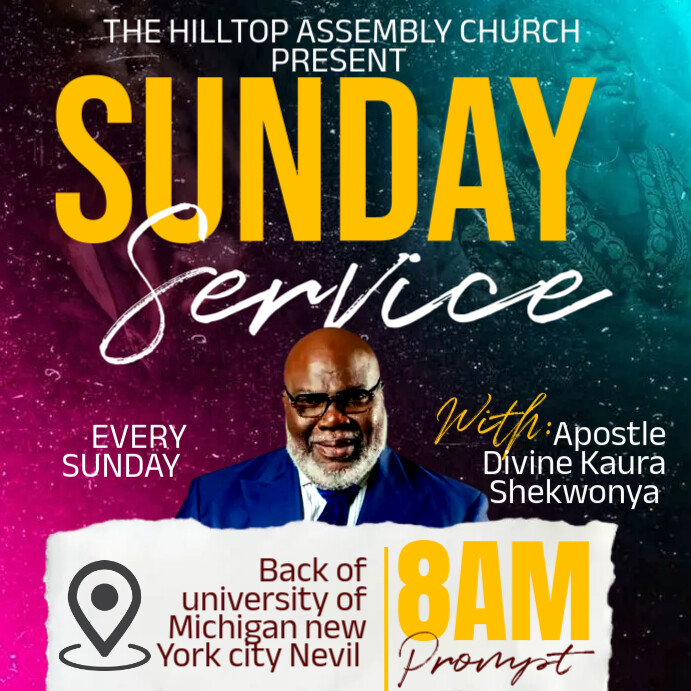 Copy of Church | PosterMyWall