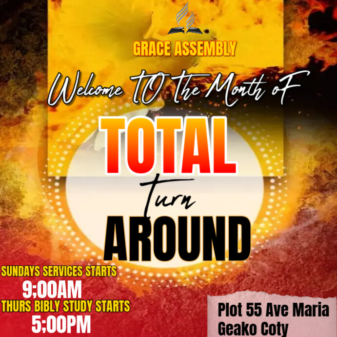 Church design template | PosterMyWall