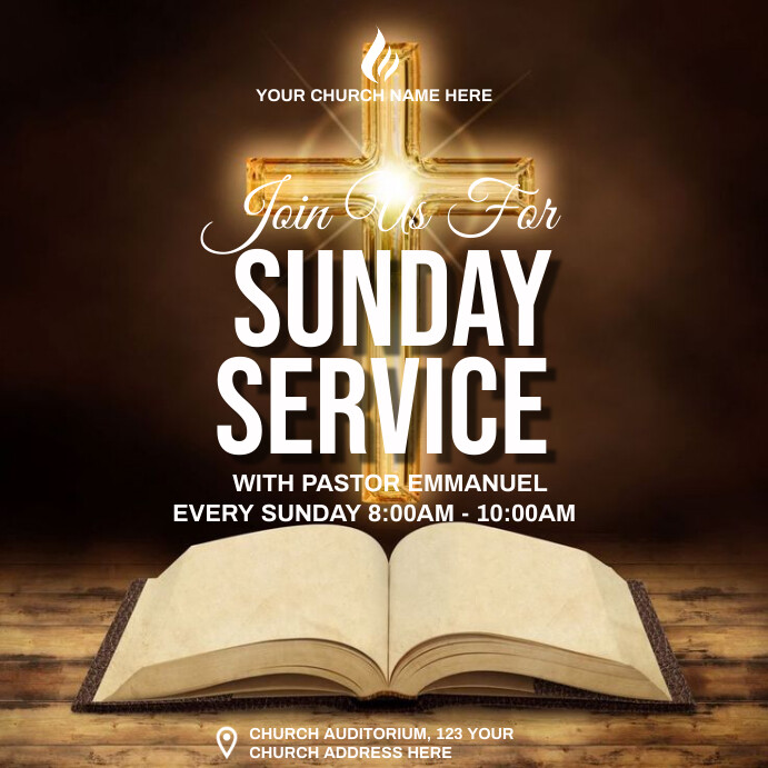 Church Template | PosterMyWall