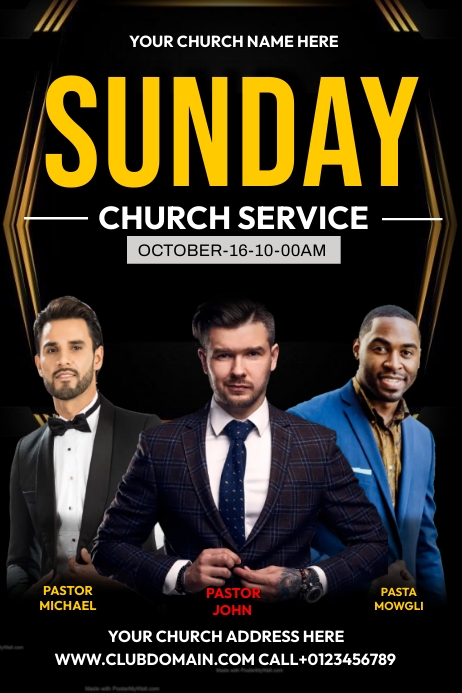 CHURCH Template | PosterMyWall
