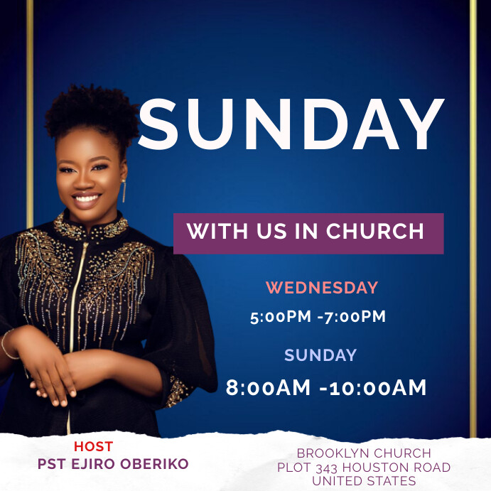 Church Template | PosterMyWall