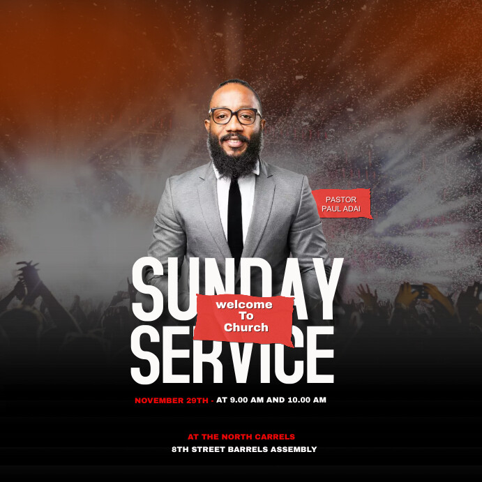 church design Template | PosterMyWall