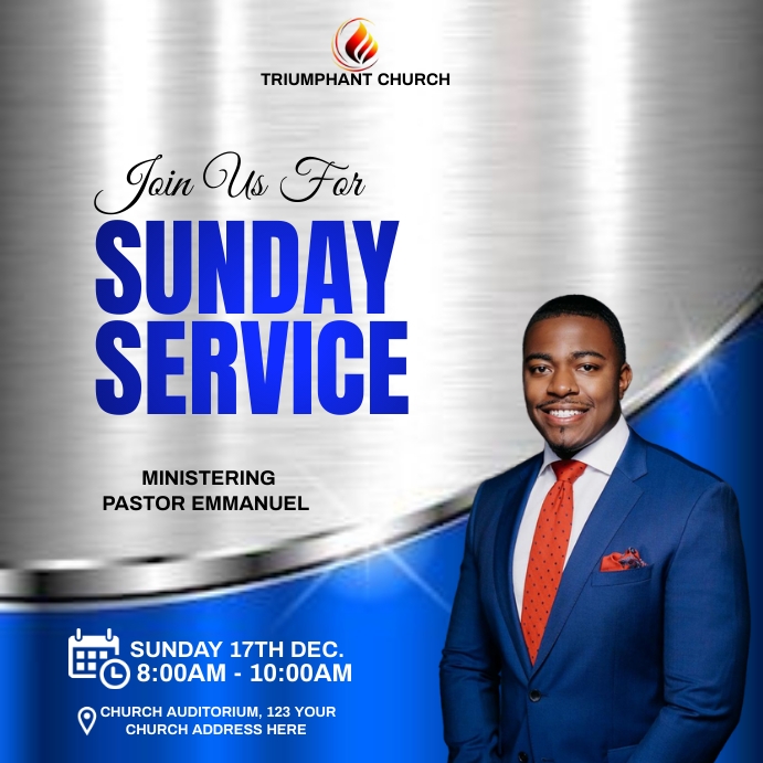 Church Template | PosterMyWall