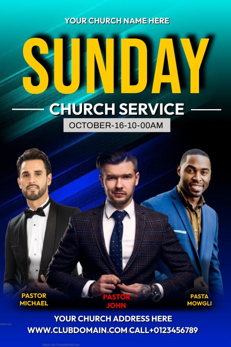 CHURCH Template | PosterMyWall