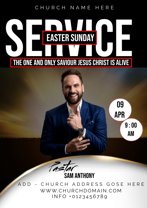 CHURCH Template | PosterMyWall