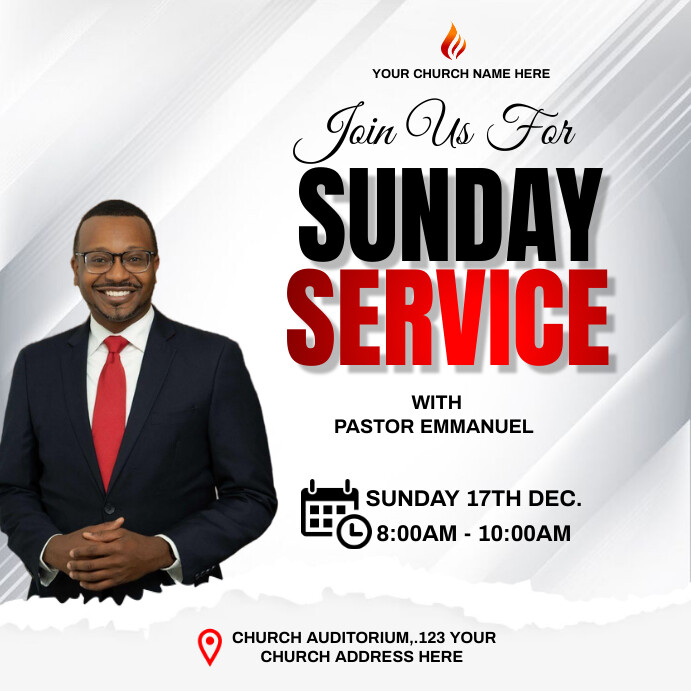 Church Template | PosterMyWall