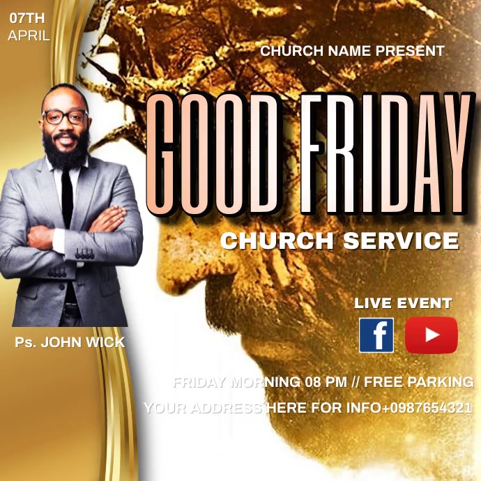 Church Template | PosterMyWall