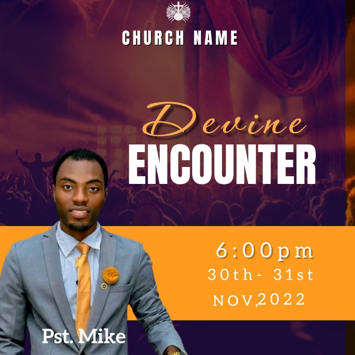 Modèle Church | PosterMyWall