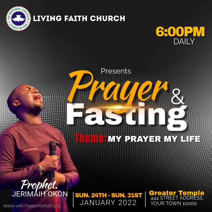 church Template | PosterMyWall