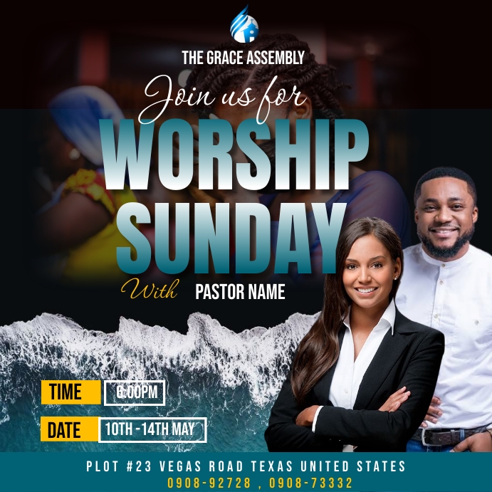 CHURCH Template | PosterMyWall