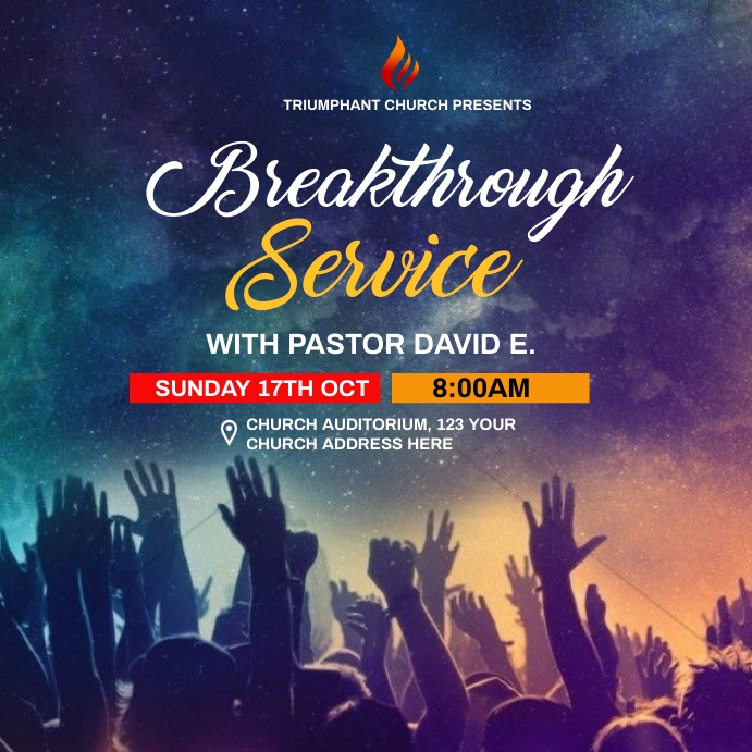 Church Template | PosterMyWall