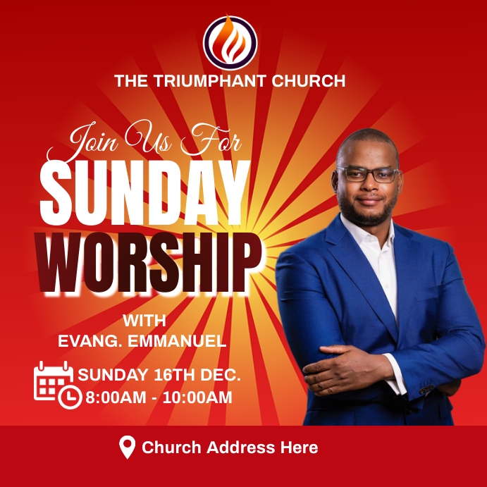 Church Template | PosterMyWall