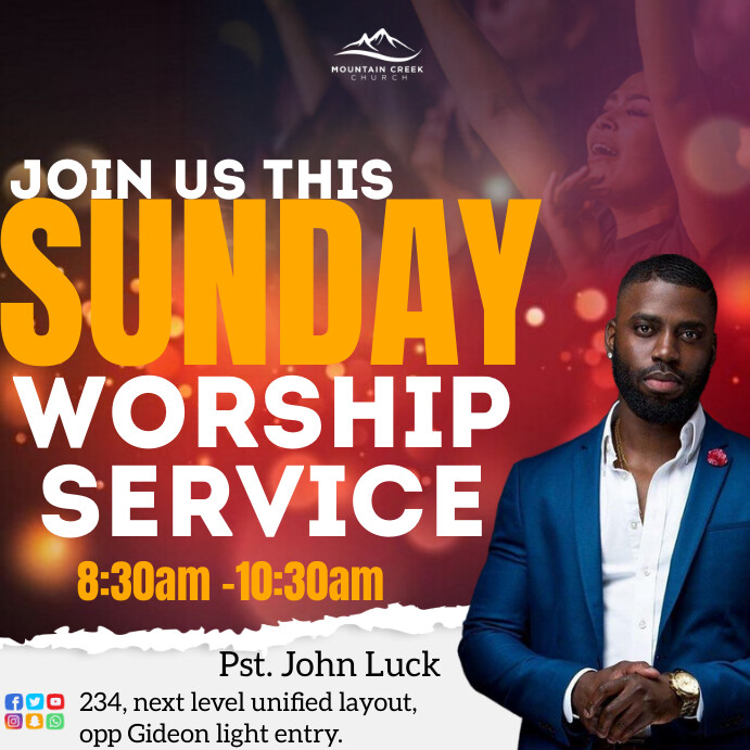 CHURCH Template | PosterMyWall