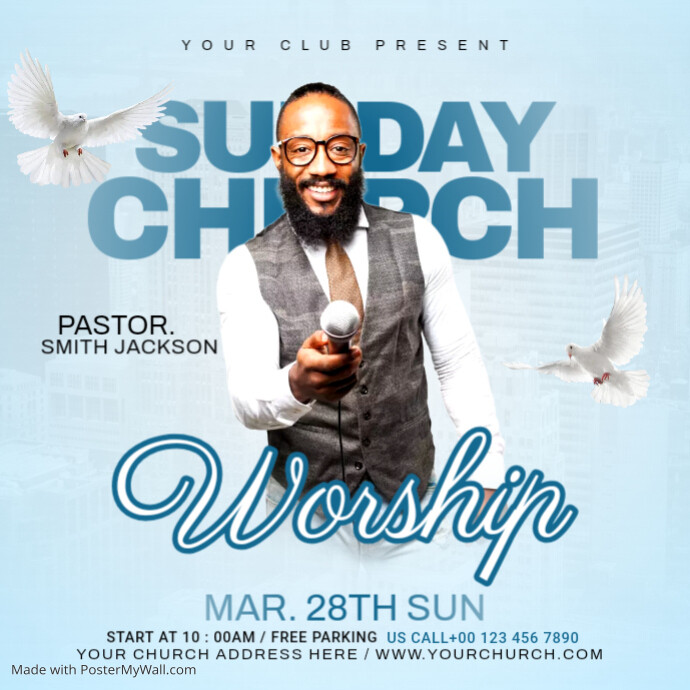 Church Template | PosterMyWall