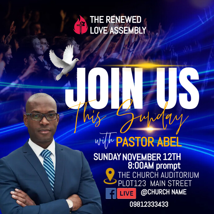 CHURCH Template | PosterMyWall