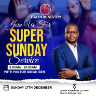 church Instagram post template | PosterMyWall