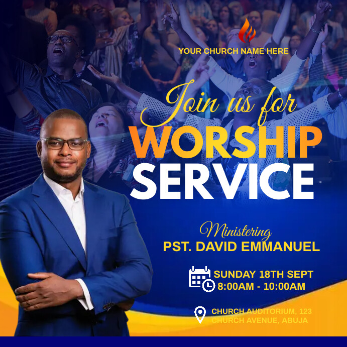 Church Template | PosterMyWall