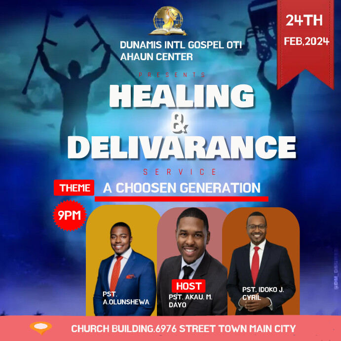 church Template | PosterMyWall