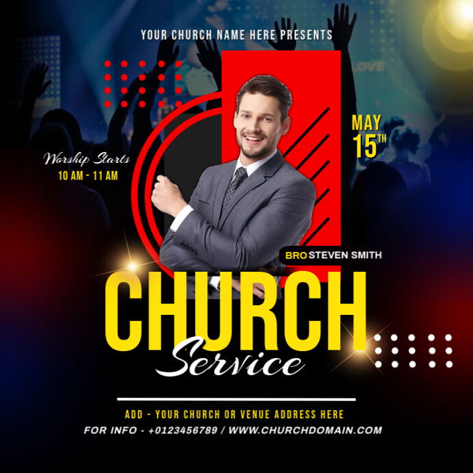 CHURCH Template | PosterMyWall