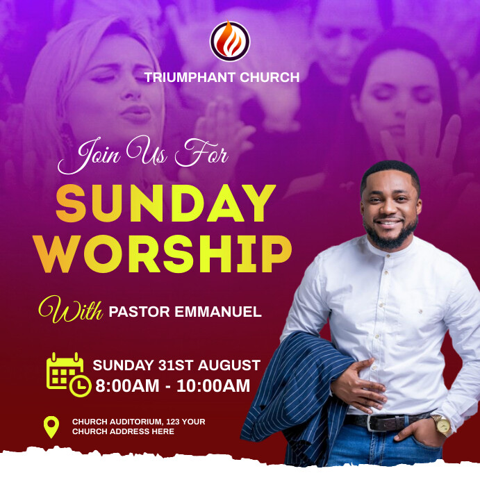 Church Template | PosterMyWall