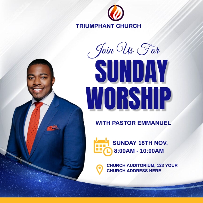 Church Template | PosterMyWall