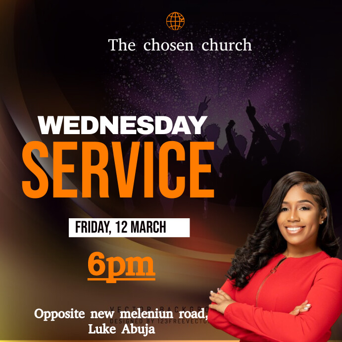 Modèle Church | PosterMyWall