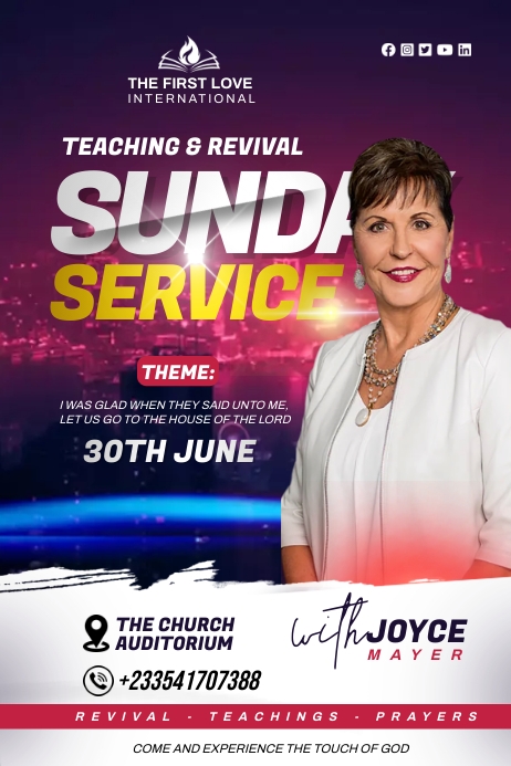 Church Template | PosterMyWall