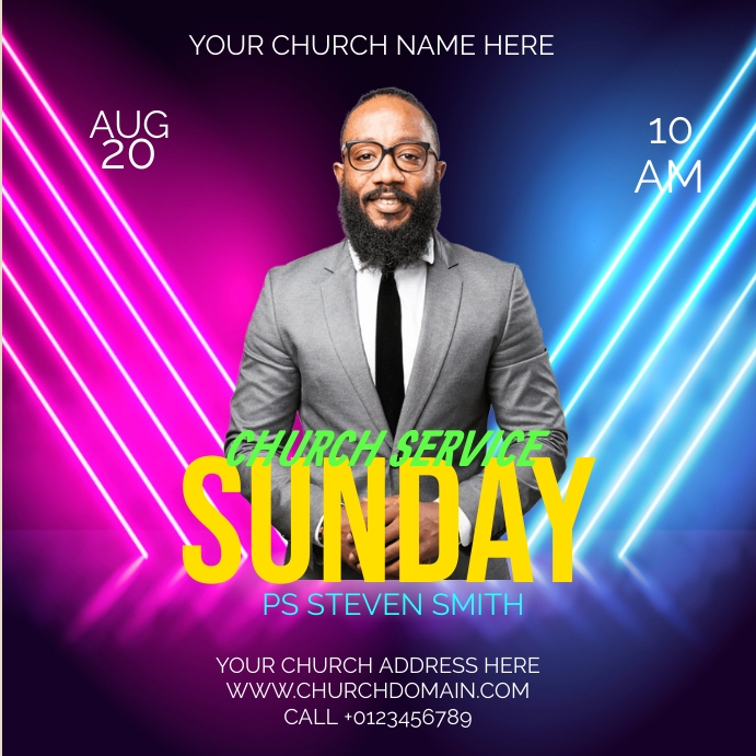 CHURCH Template | PosterMyWall