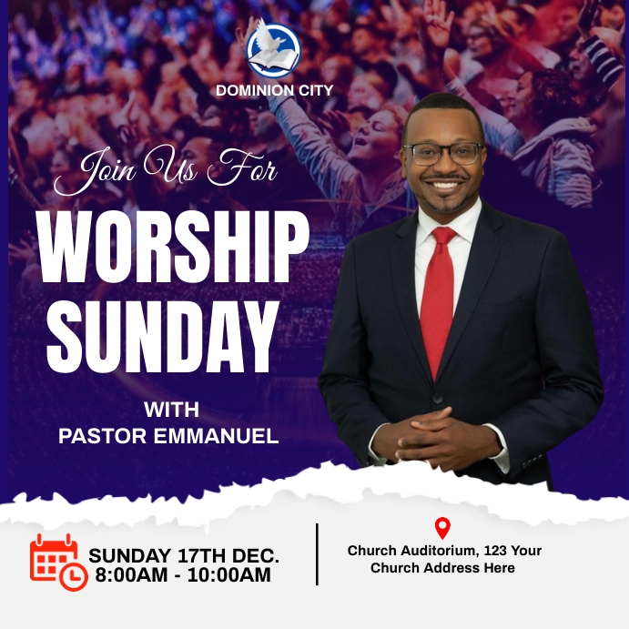 Church Templat | PosterMyWall