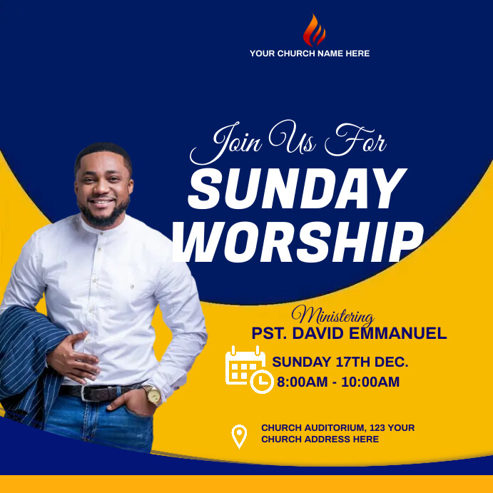 Church Template | PosterMyWall