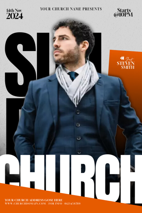 CHURCH Template | PosterMyWall