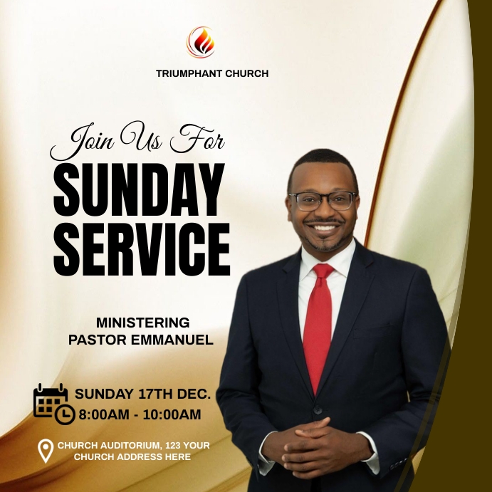 Church Template | PosterMyWall