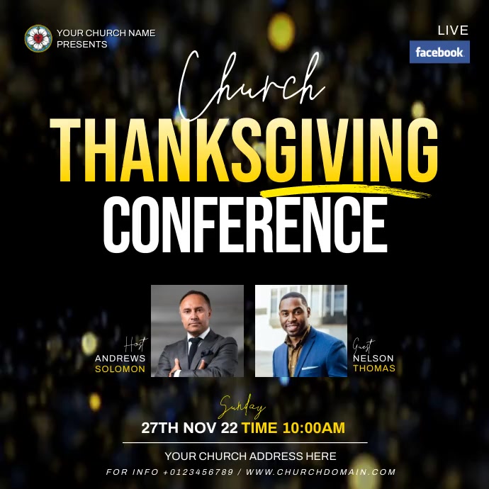 CHURCH Template | PosterMyWall